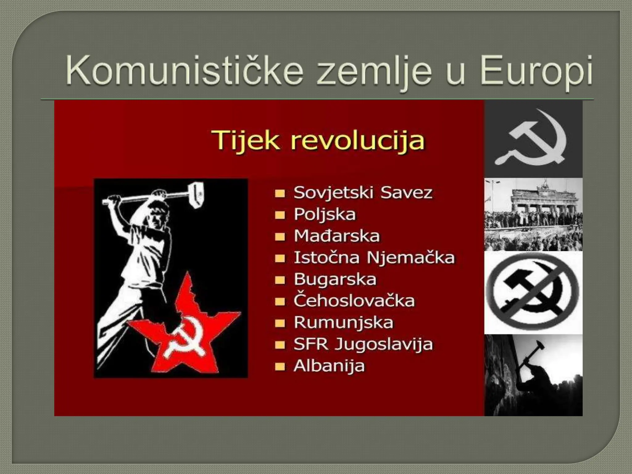 SLOM KOMUNIZMA U EUROPI.pptx kuna zlatica | PPTX