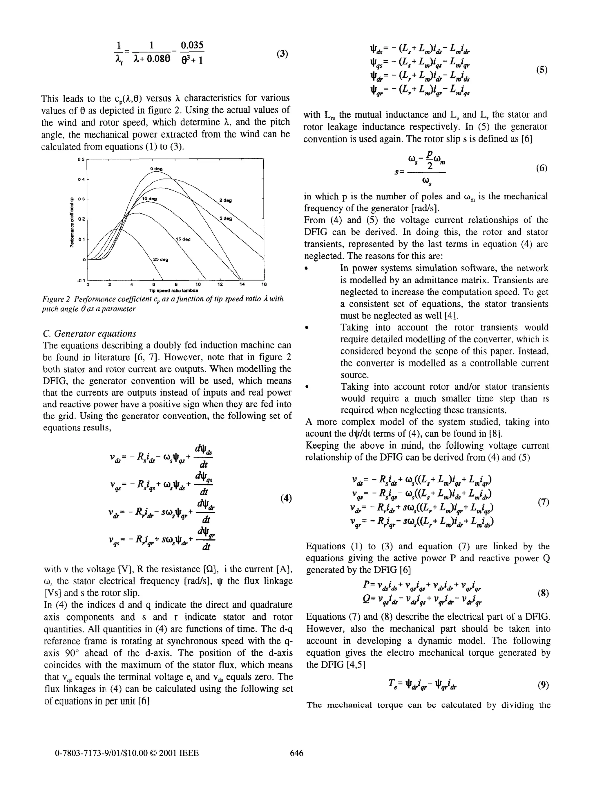 Dynamic Modelling Of A Wind Turbine With Doubly Fed Induction Generator Pdf