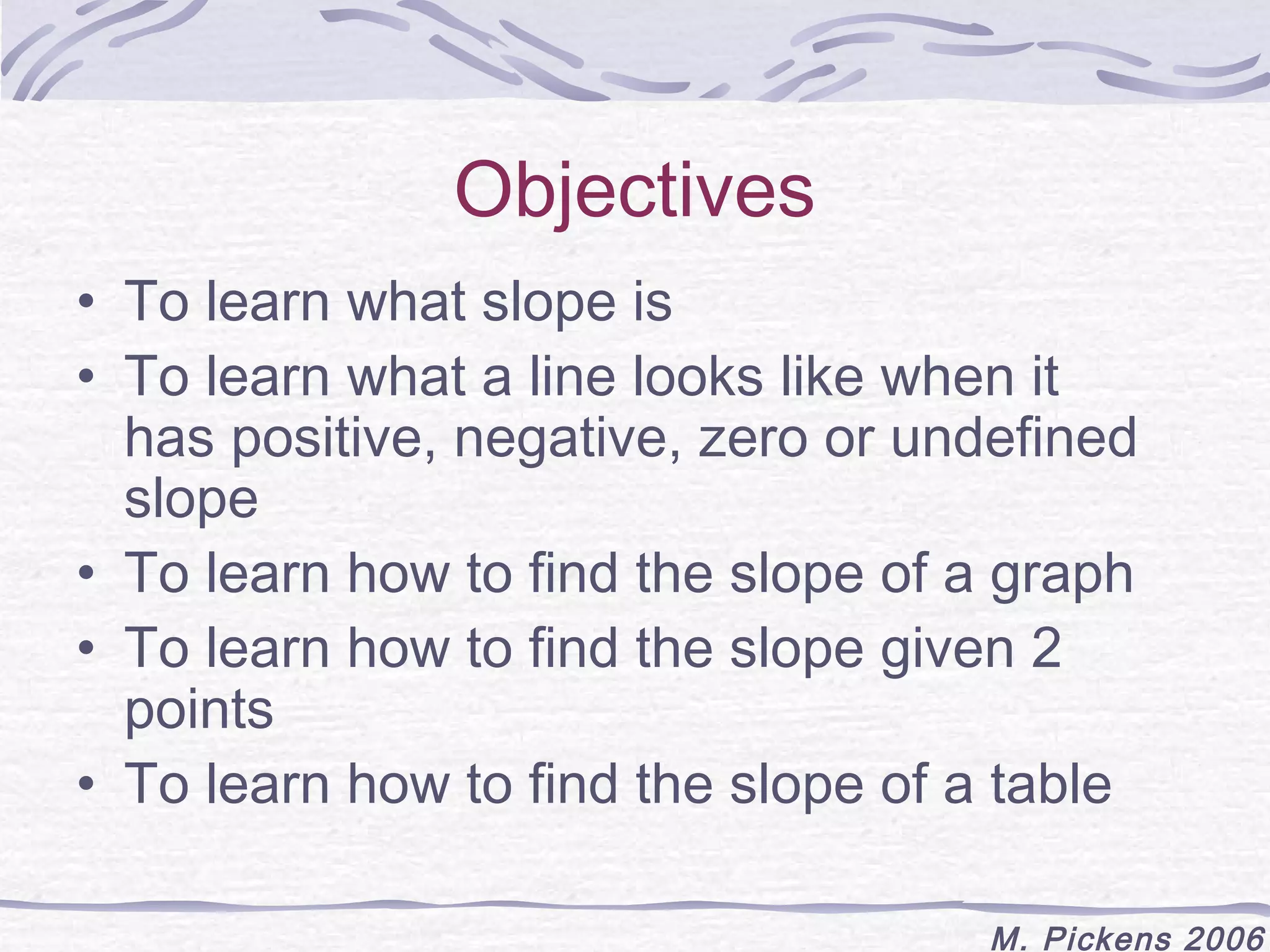 Slope | PPT