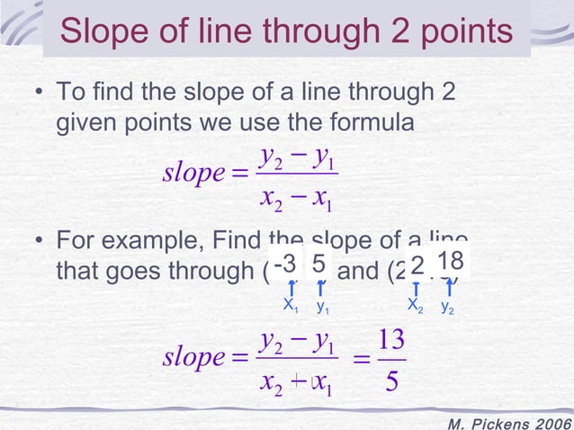Slope | PPT | Geology | Science
