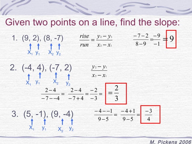 Slope | PPT | Geology | Science