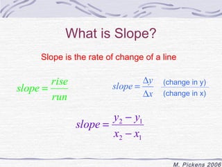 Slope | PPT