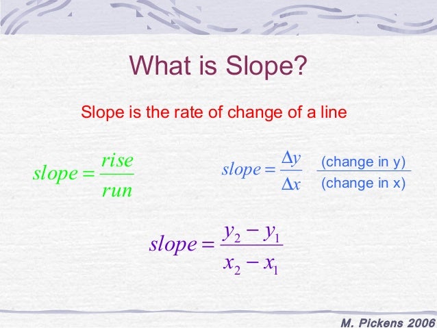 Slope