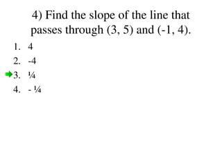 slope and its use in physics and formulas calculation | PPT