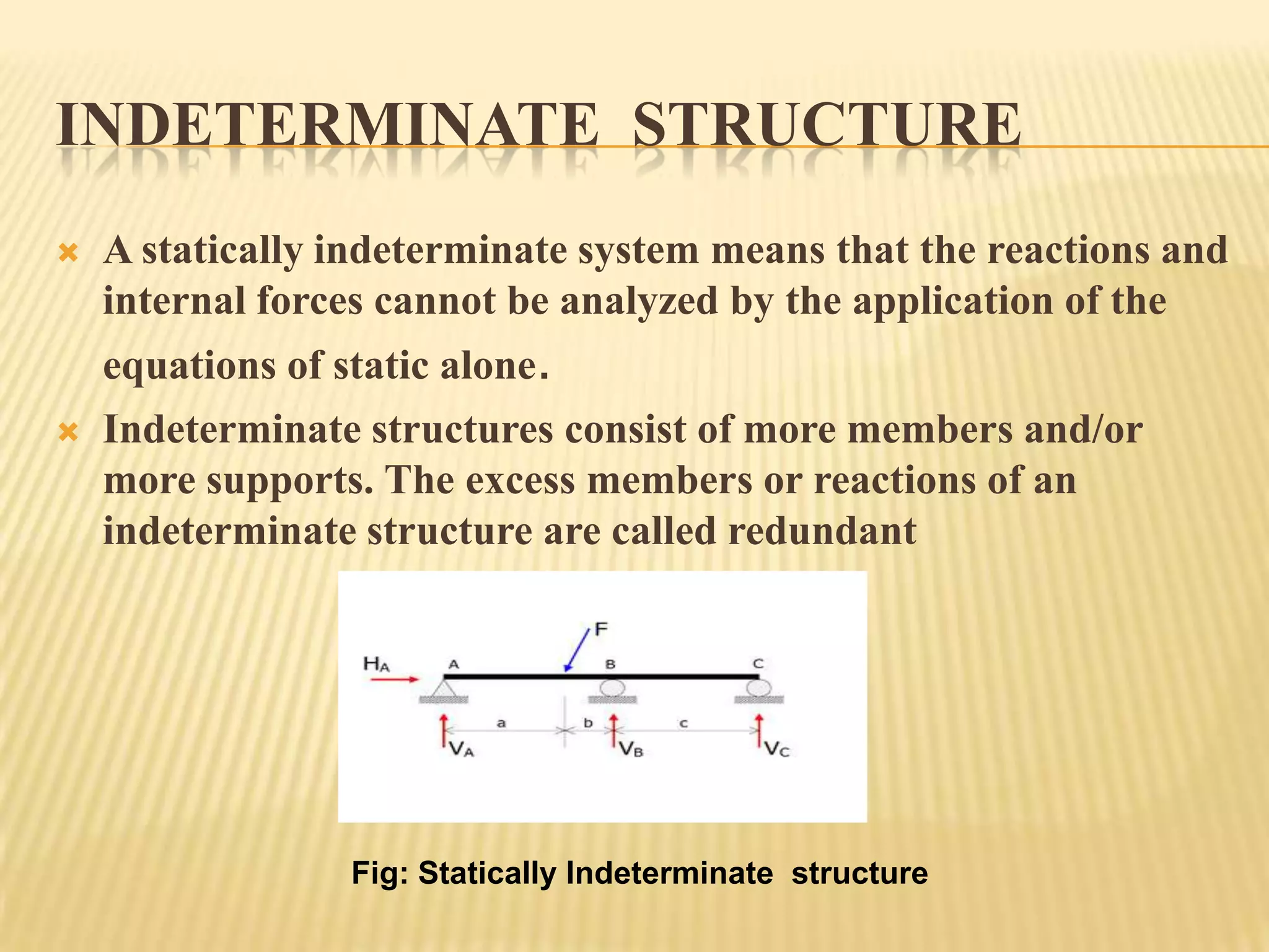 solving statically indeterminate structure by slope deflection method | PPTX