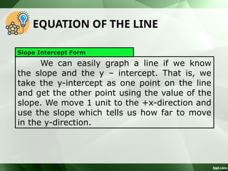 Slope Intercept Form Algebra Mathematics.pptx