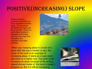 Positive Slope In The Real World