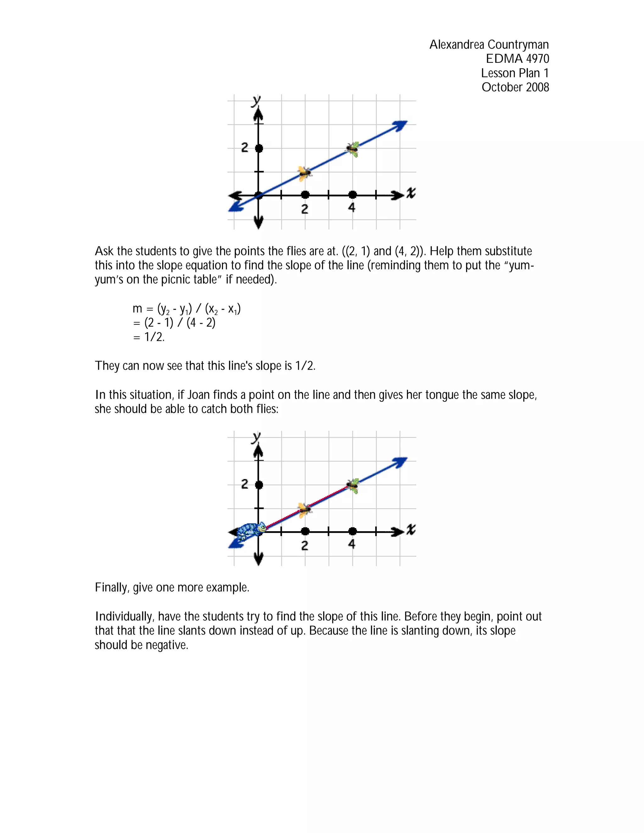 Slope lesson plan | PDF