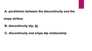 Slope mass rating (SMR) | PPTX