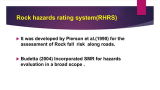 Slope mass rating (SMR) | PPTX