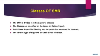 Slope mass rating (SMR) | PPT