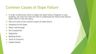 On Slope Monitoring Methods | PPTX