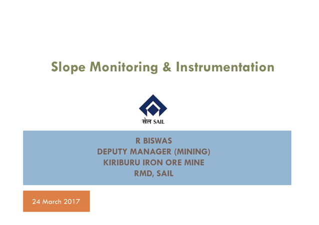 Slope monitoring & instrumentation | PDF