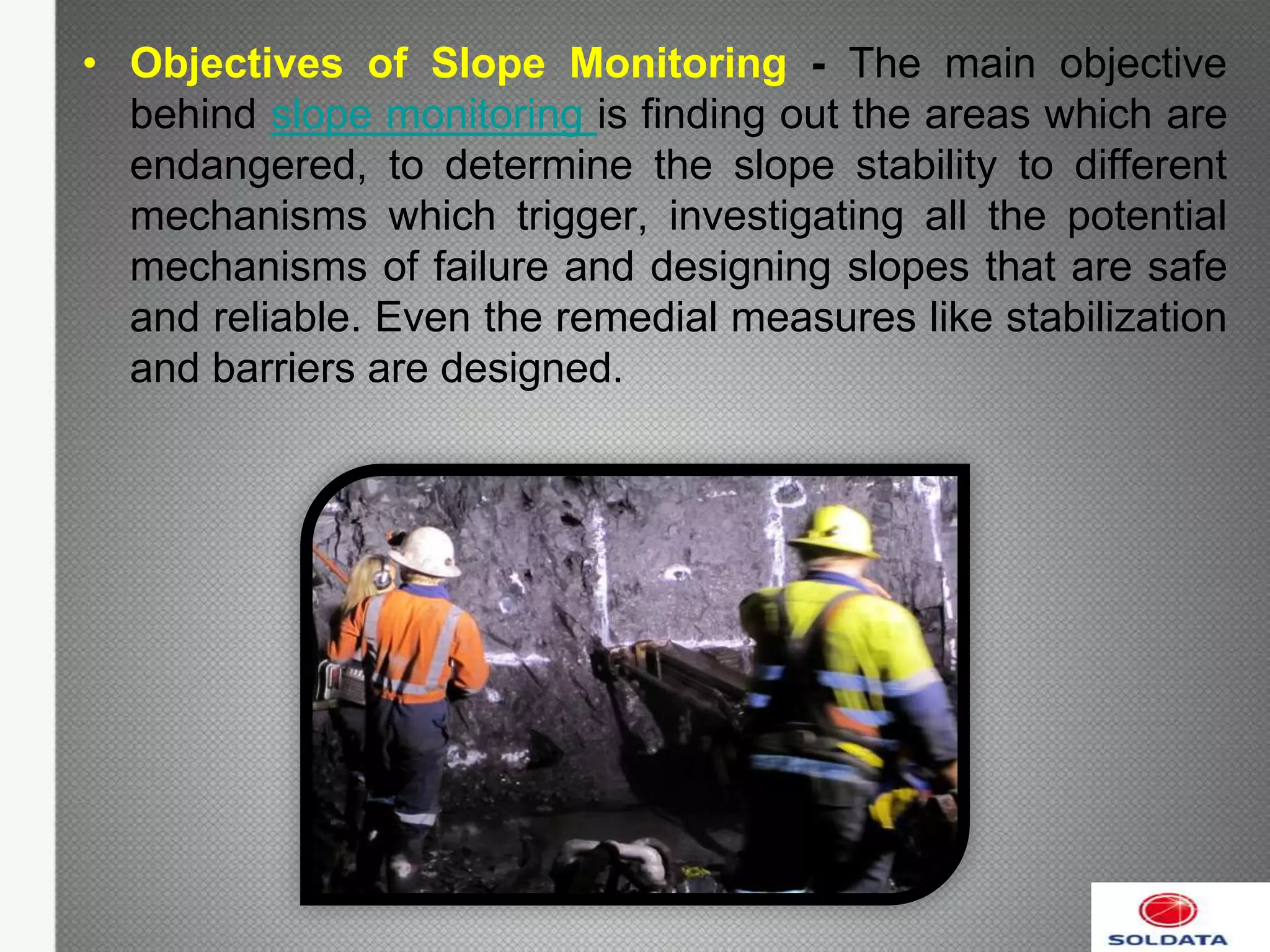 Slope Monitoring Systems – Enhancing Geotechnology | PPT