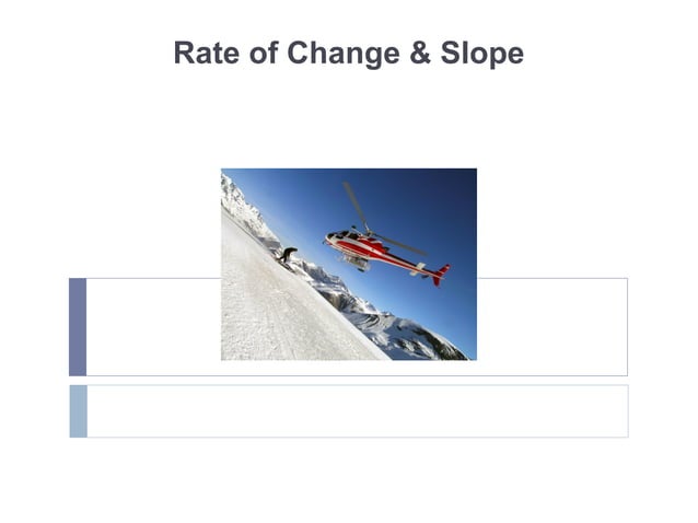 Slope notes | PPT | Physics | Science