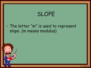Slope of a line | PDF