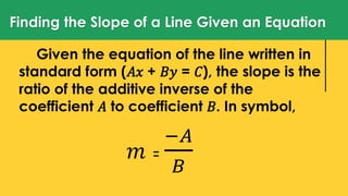 Illustrating the slope of a line Math 8.pptx