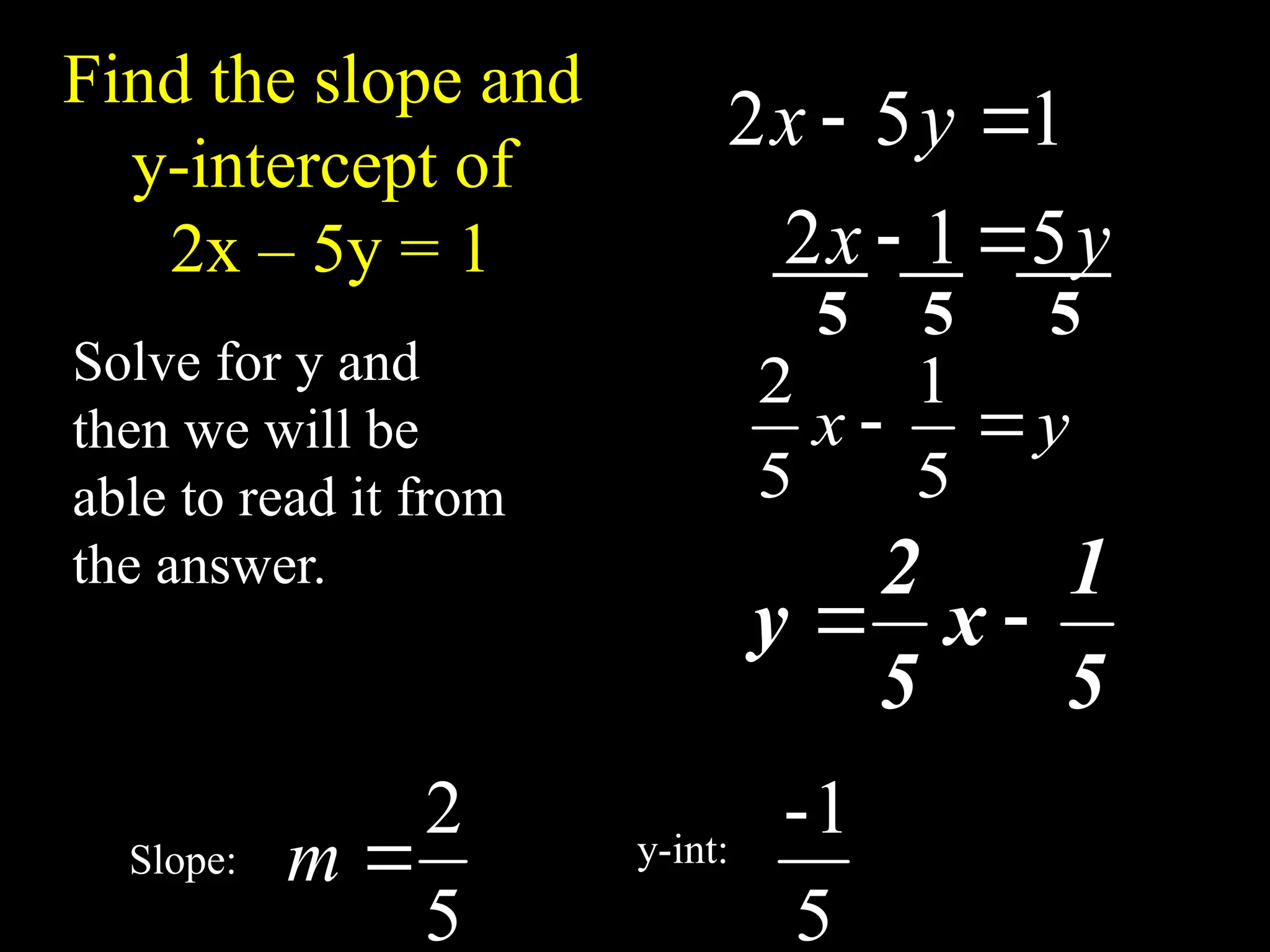 slope of a line formula with examples powerpoint presentation | PPTX