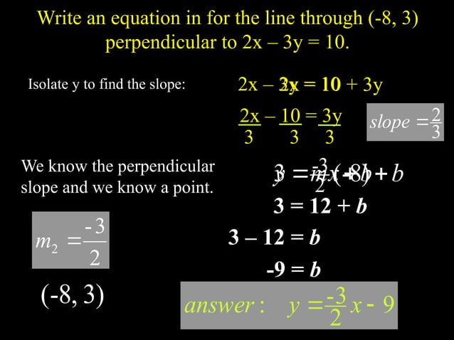 slope of a line formula with examples powerpoint presentation | PPTX ...