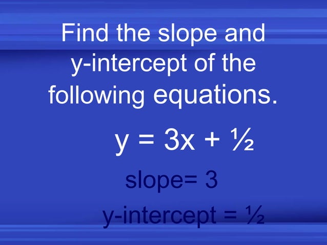 Slopepowerpoint | PPT