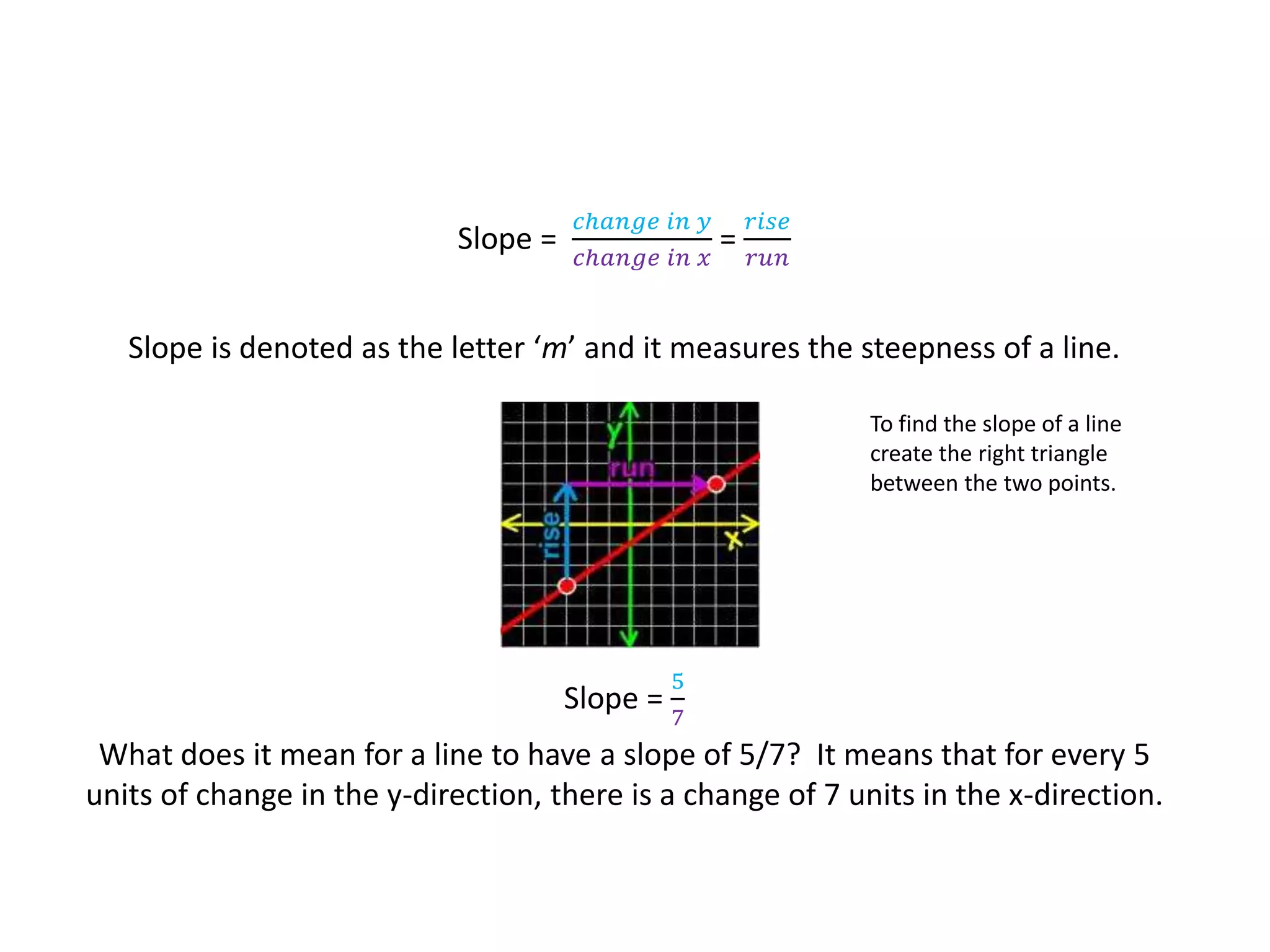 Slope power point grade 8 | PPTX