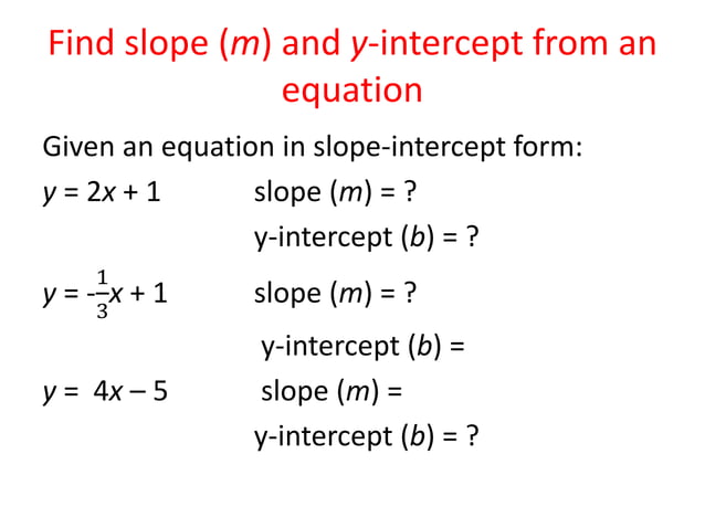 Slope power point grade 8 | PPTX