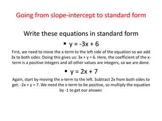 Slope power point grade 8 | PPTX