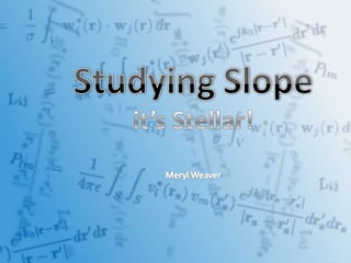 Slope of Line | PPT
