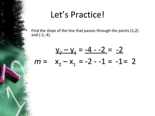 Slope of Line | PPT