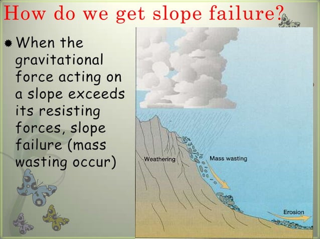 Slope, processes & development lesson 8 | PPTX | Geology | Science