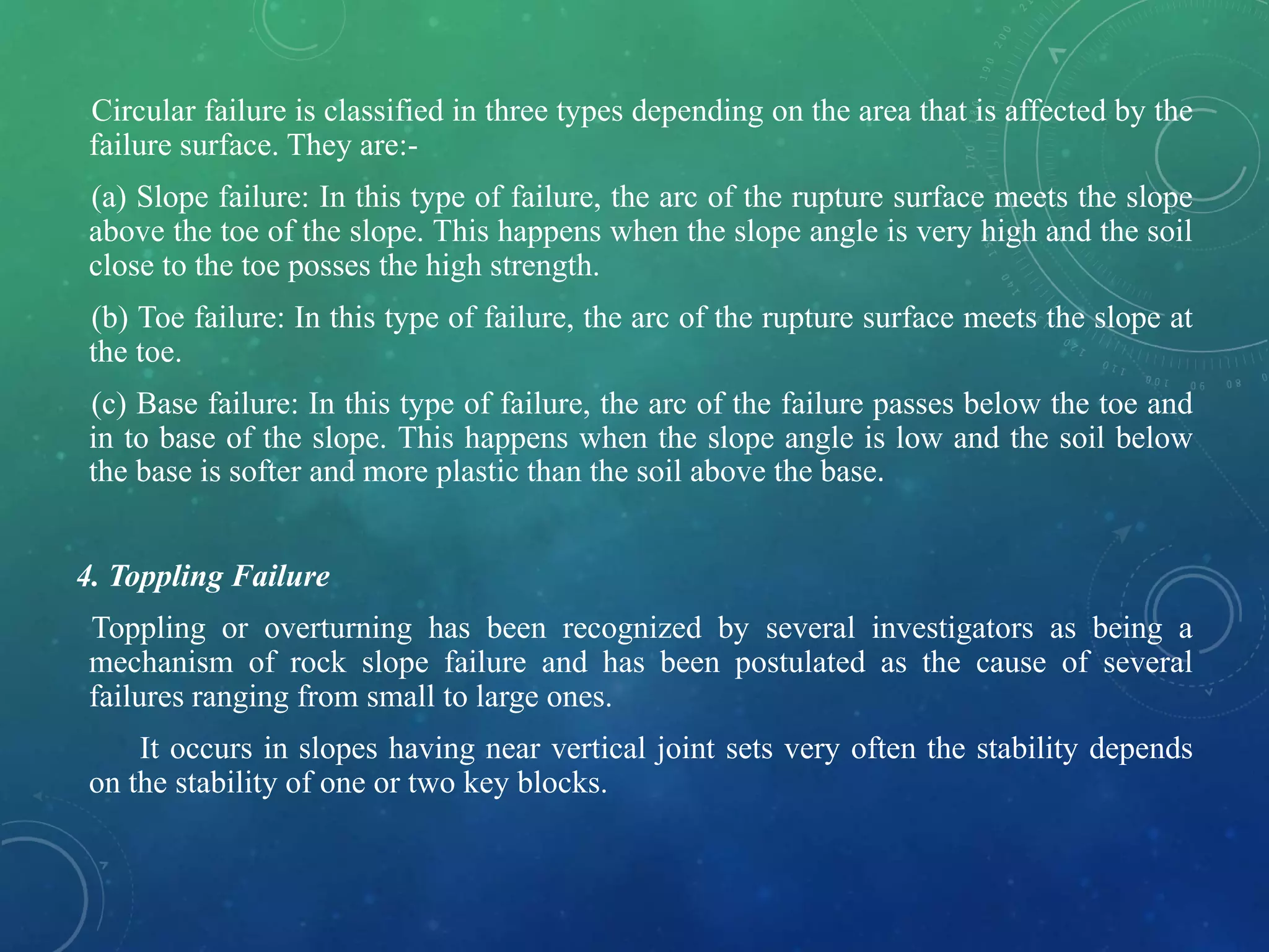 Slope stabilitty analysis | PPTX