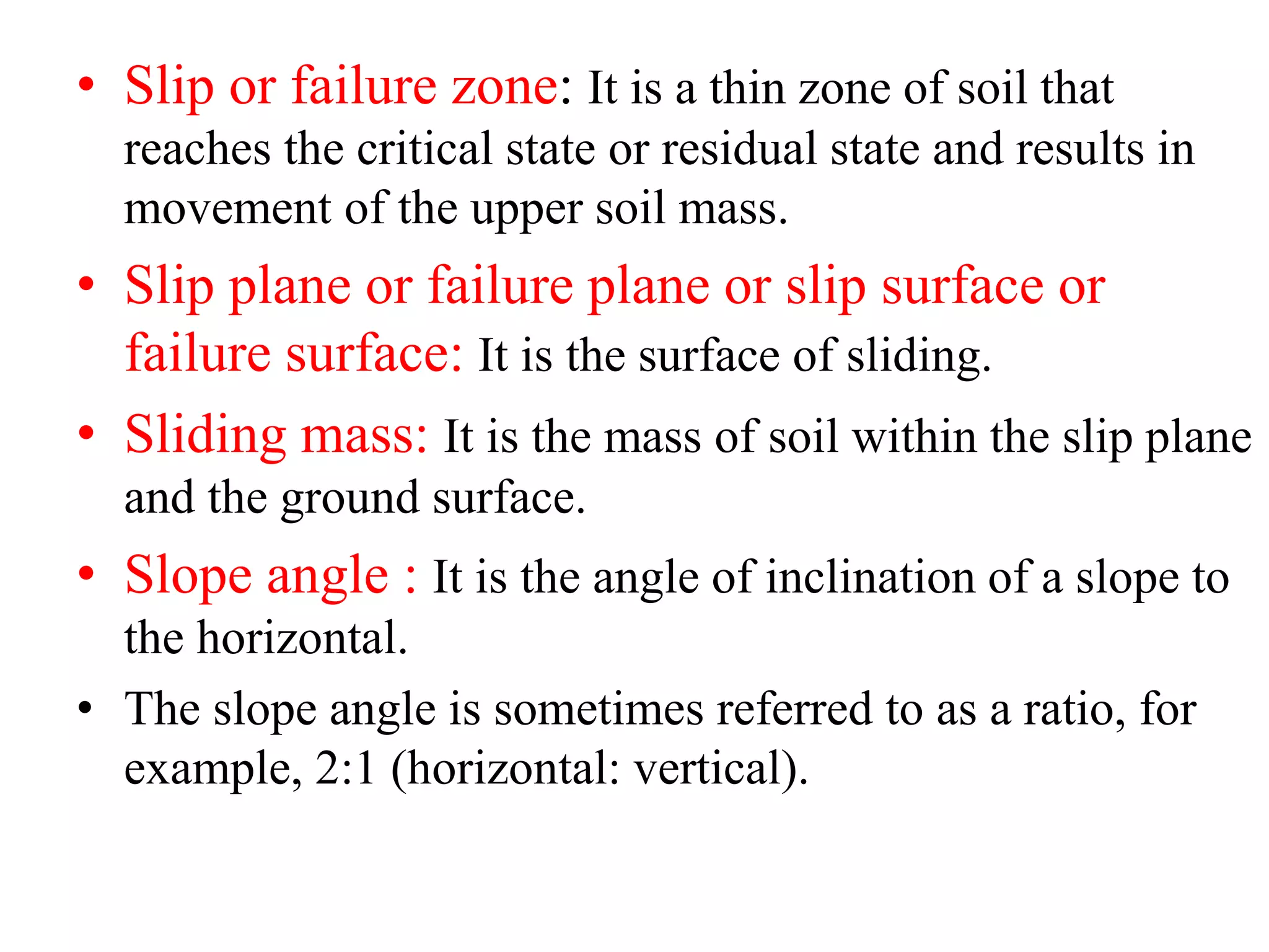 Slope stability | PPTX