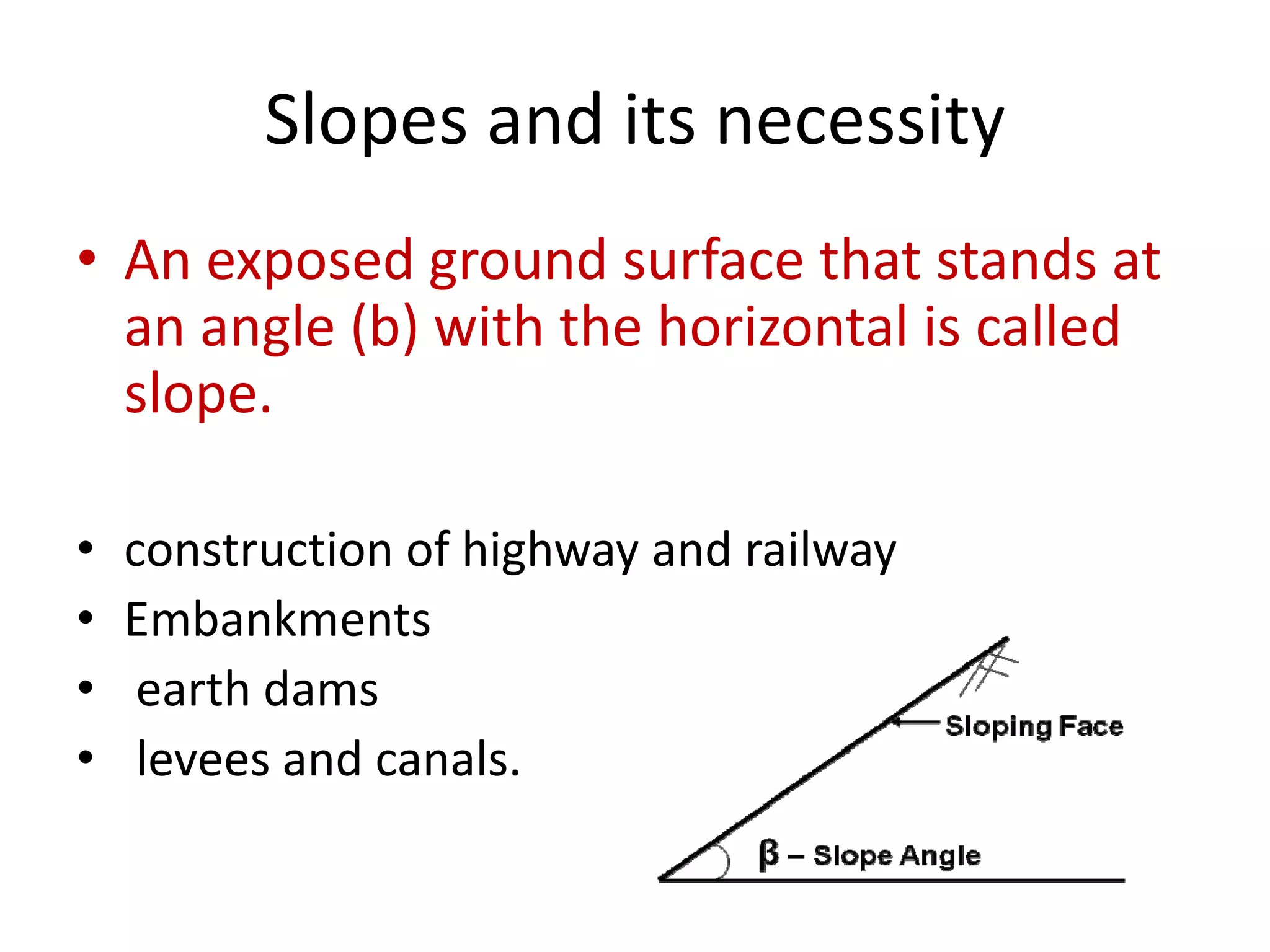 Slope stability | PPTX