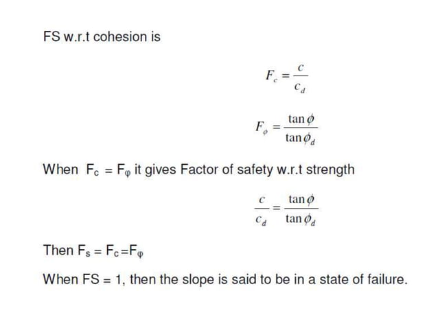 Slope stability | PPTX