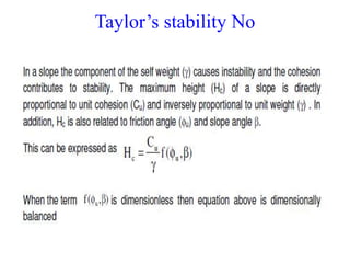 Slope stability | PPTX
