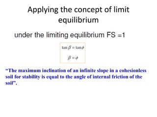 Slope stability | PPTX