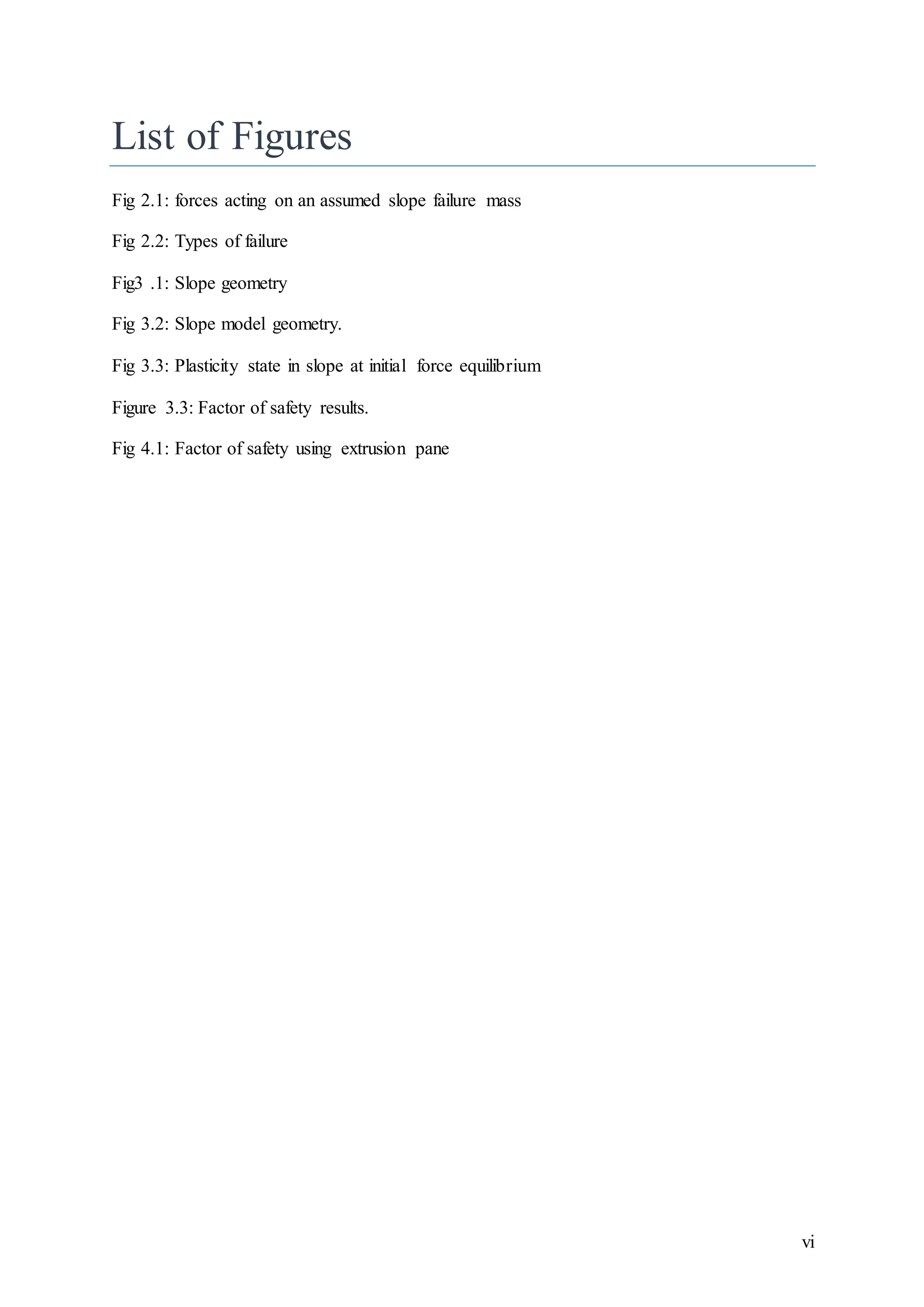 Slope stability analysis using flac 3D | DOCX
