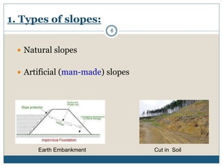 Slope Stability.pptx | Geology | Science