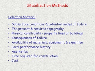 Earth Slope Stability Analysis - Part III.ppt