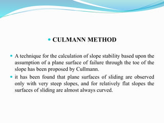Slope stability analysis | PPTX