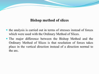 Slope stability analysis | PPTX