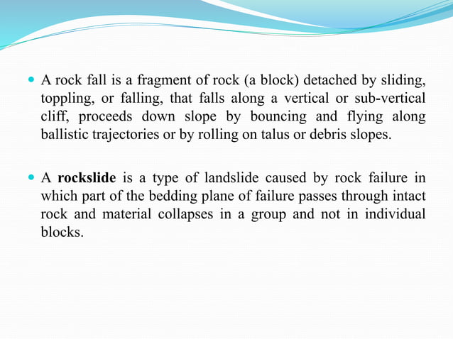 Slope stability analysis | PPTX | Geology | Science