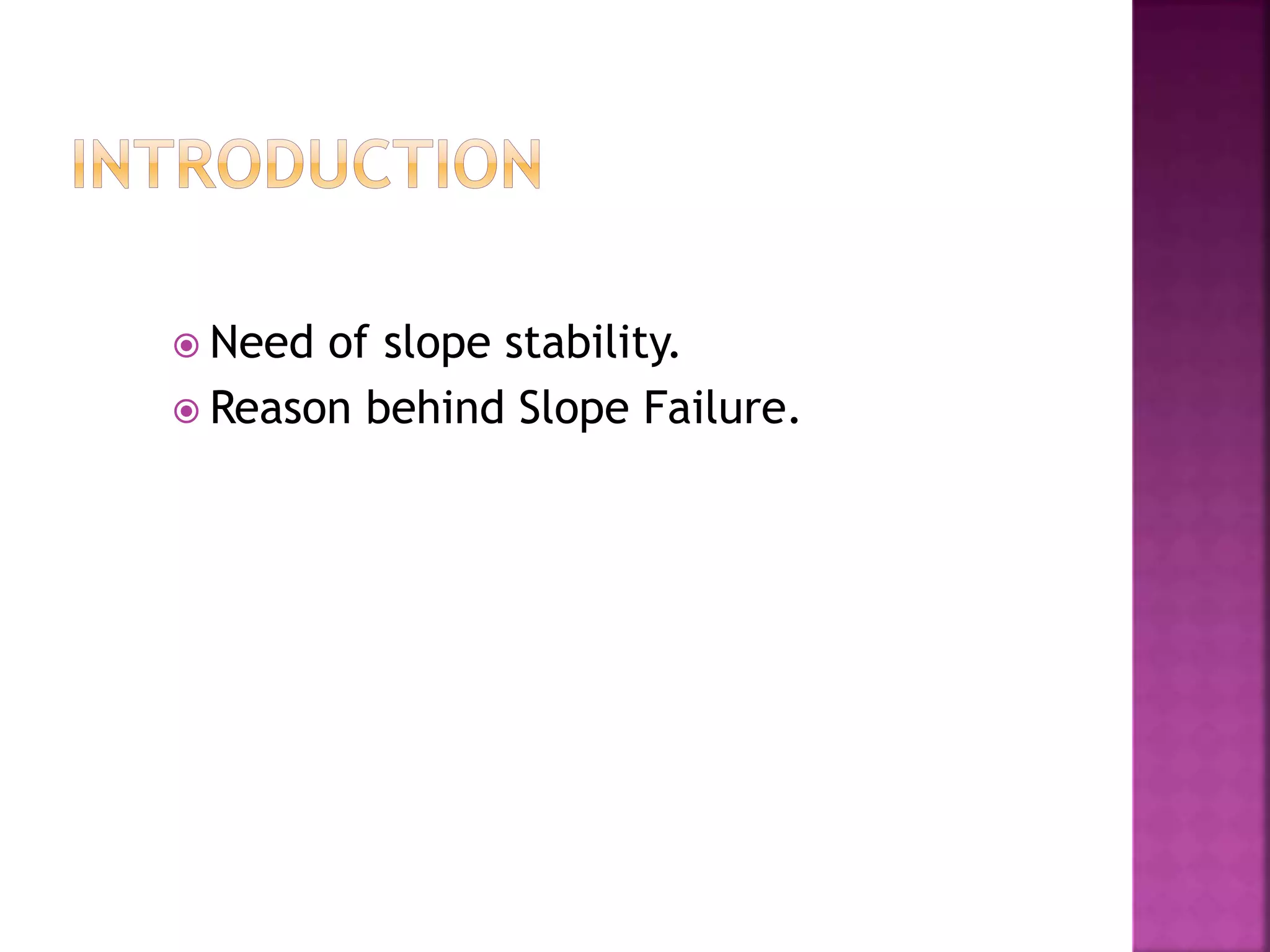 Slope stability analysis using flac 3D | PPTX