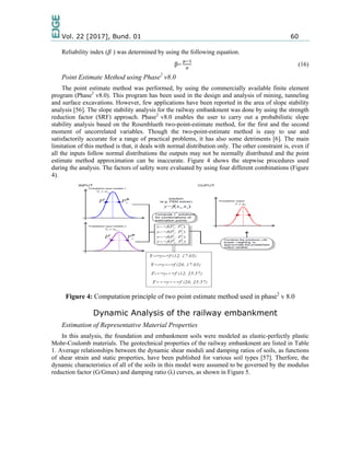 Slope Stability Evaluation for the New Railway Embankment using Stochastic & Finite Element ...