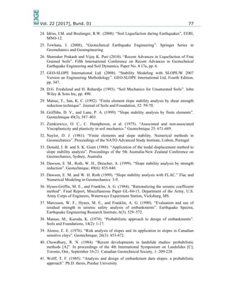 Slope Stability Evaluation for the New Railway Embankment using Stochastic & Finite Element ...
