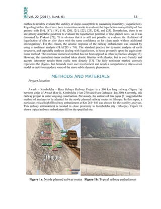 Slope Stability Evaluation for the New Railway Embankment using ...
