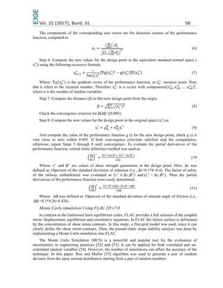 Slope Stability Evaluation for the New Railway Embankment using Stochastic & Finite Element ...