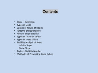 Slope Stability Geotech and slope failures.pptx
