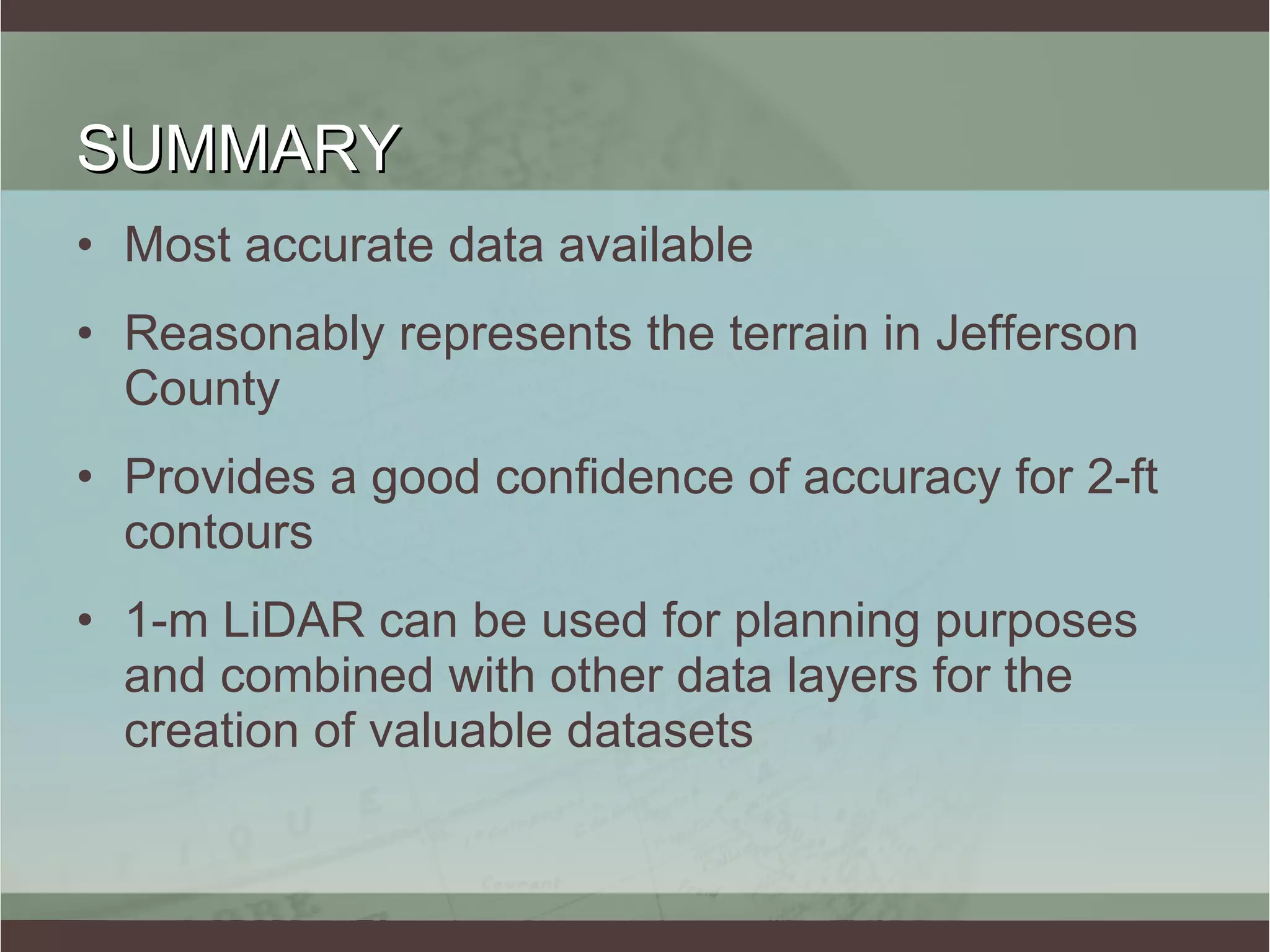 Slope Modeling And Terrain Analysis Epan09 Ppt