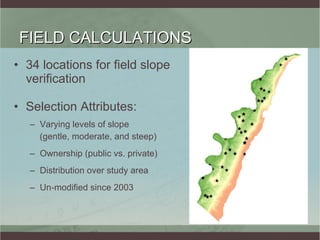 Slope Modeling & Terrain Analysis (EPAN09) | PPT